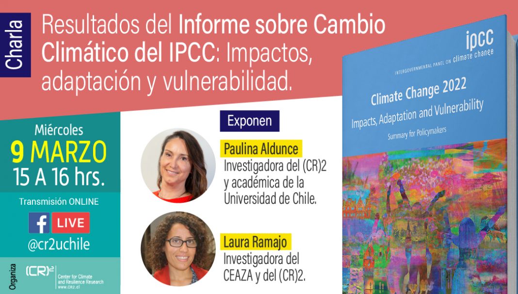 9 de marzo | Charla «Resultados del Informe sobre Cambio Climático del ...